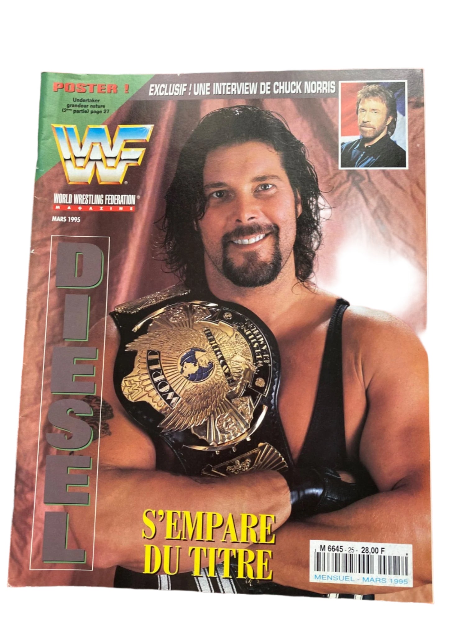 WWF Magazine From France March 1995 – PW Catalog