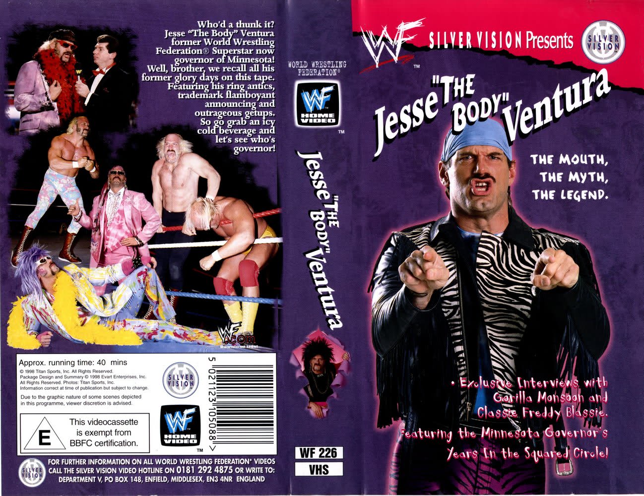 jesse the body ventura – PW Catalog