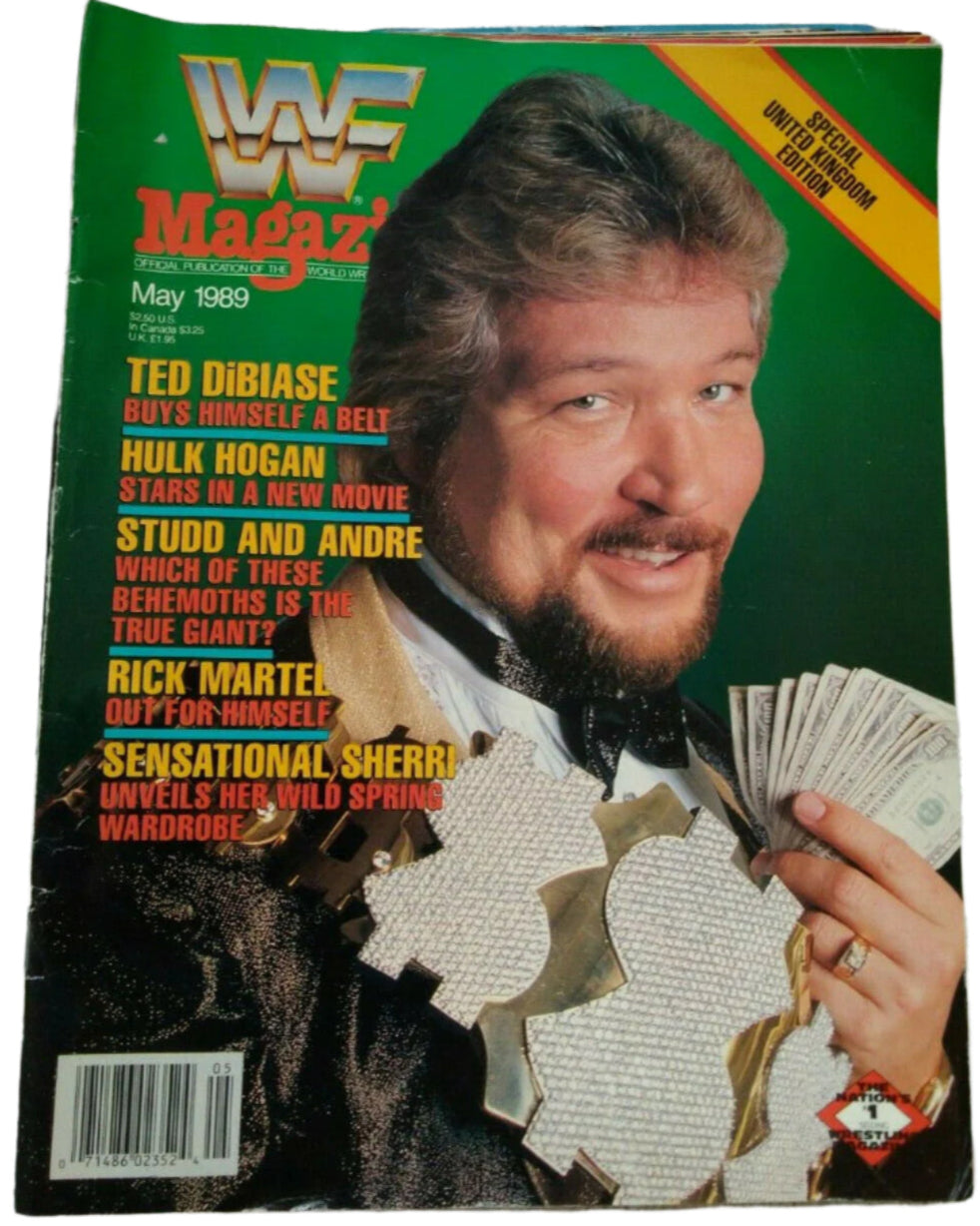 WWF Magazine from The United Kingdom May 1989 – PW Catalog