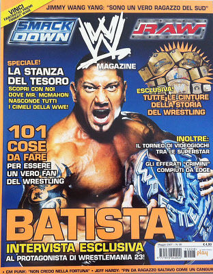 WWE Magazine from Italy May 2007 – PW Catalog