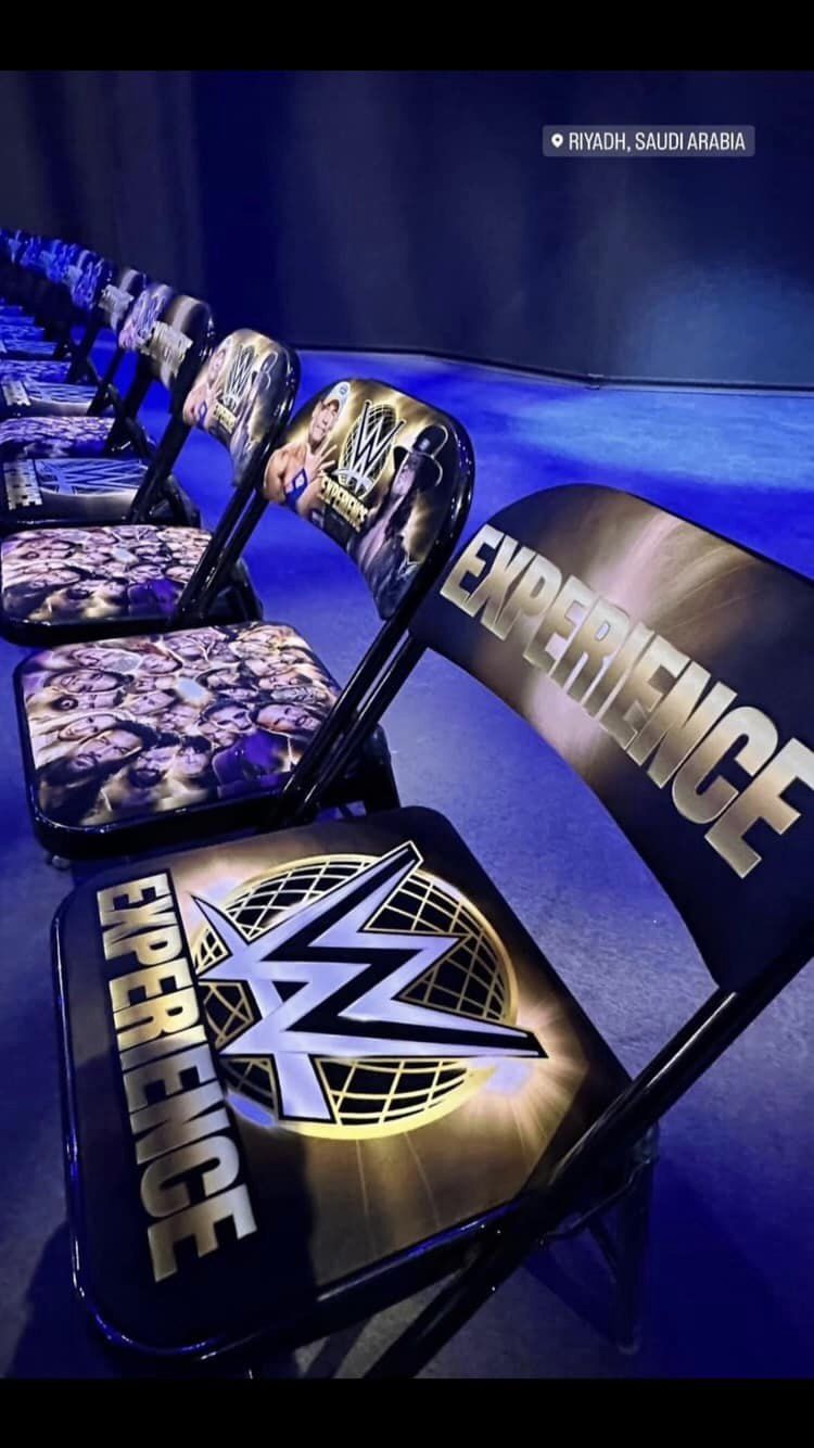 WWE Experience Event Chair – PW Catalog