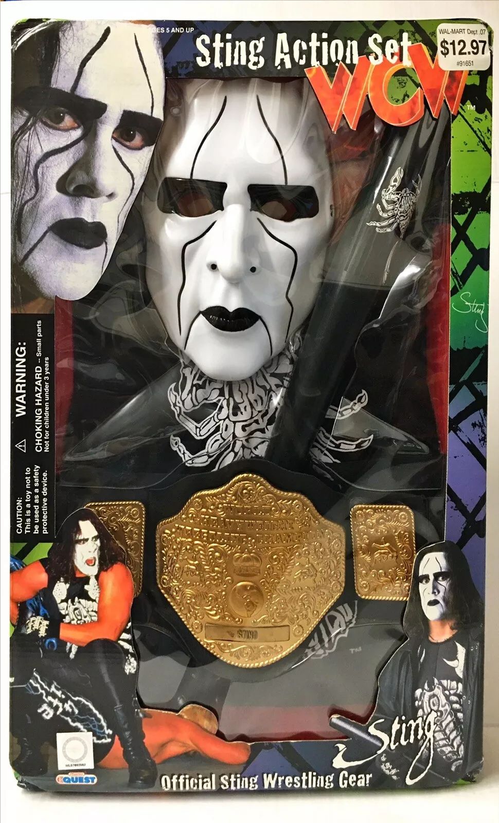 WCW Sting action set 1998 – PW Catalog
