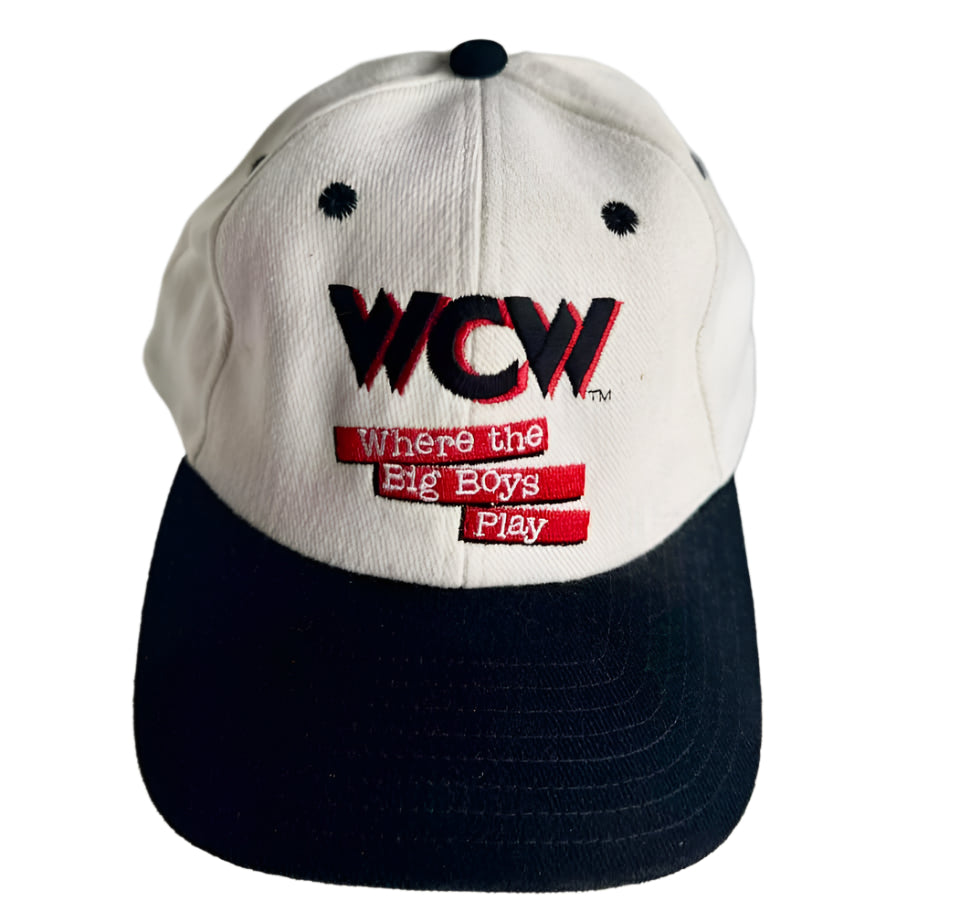 WCW hat "where the big boys play" – PW Catalog