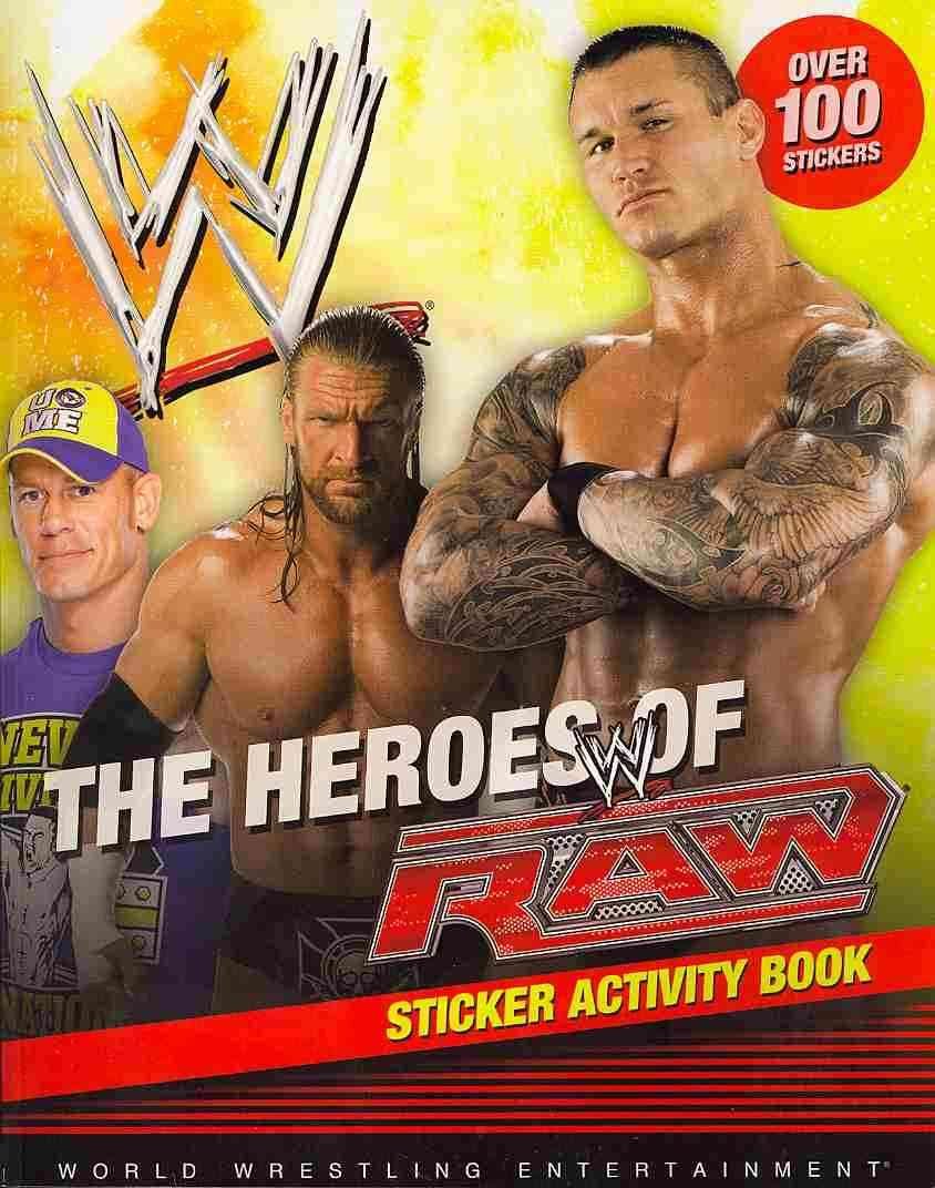 The Heroes of Raw Sticker Activity Book (WWE) – PW Catalog