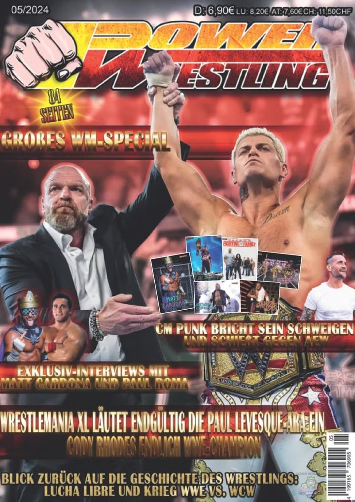Power Wrestling Magazine May 2024 – PW Catalog