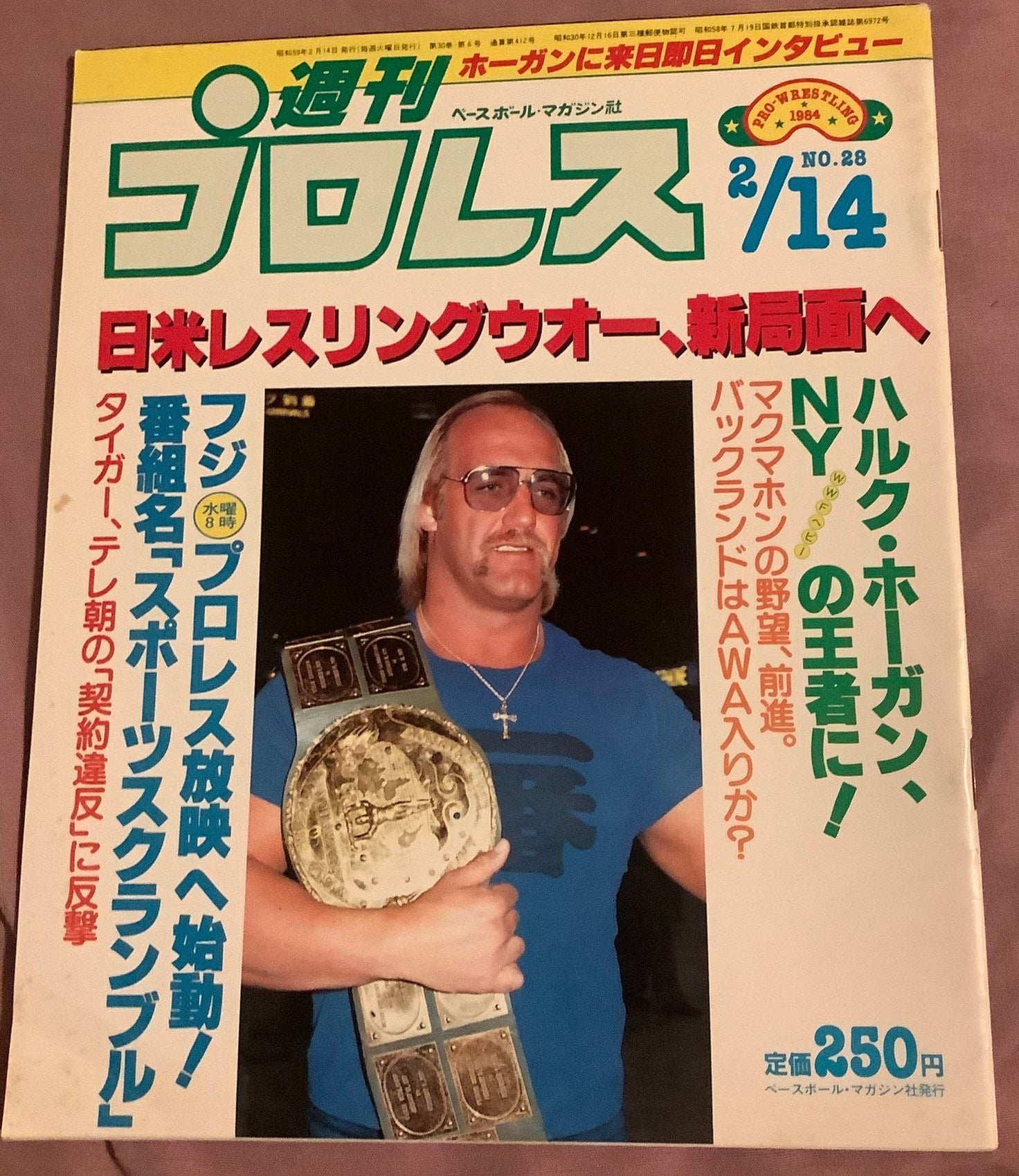 Japan magazine hulk Hogan – PW Catalog