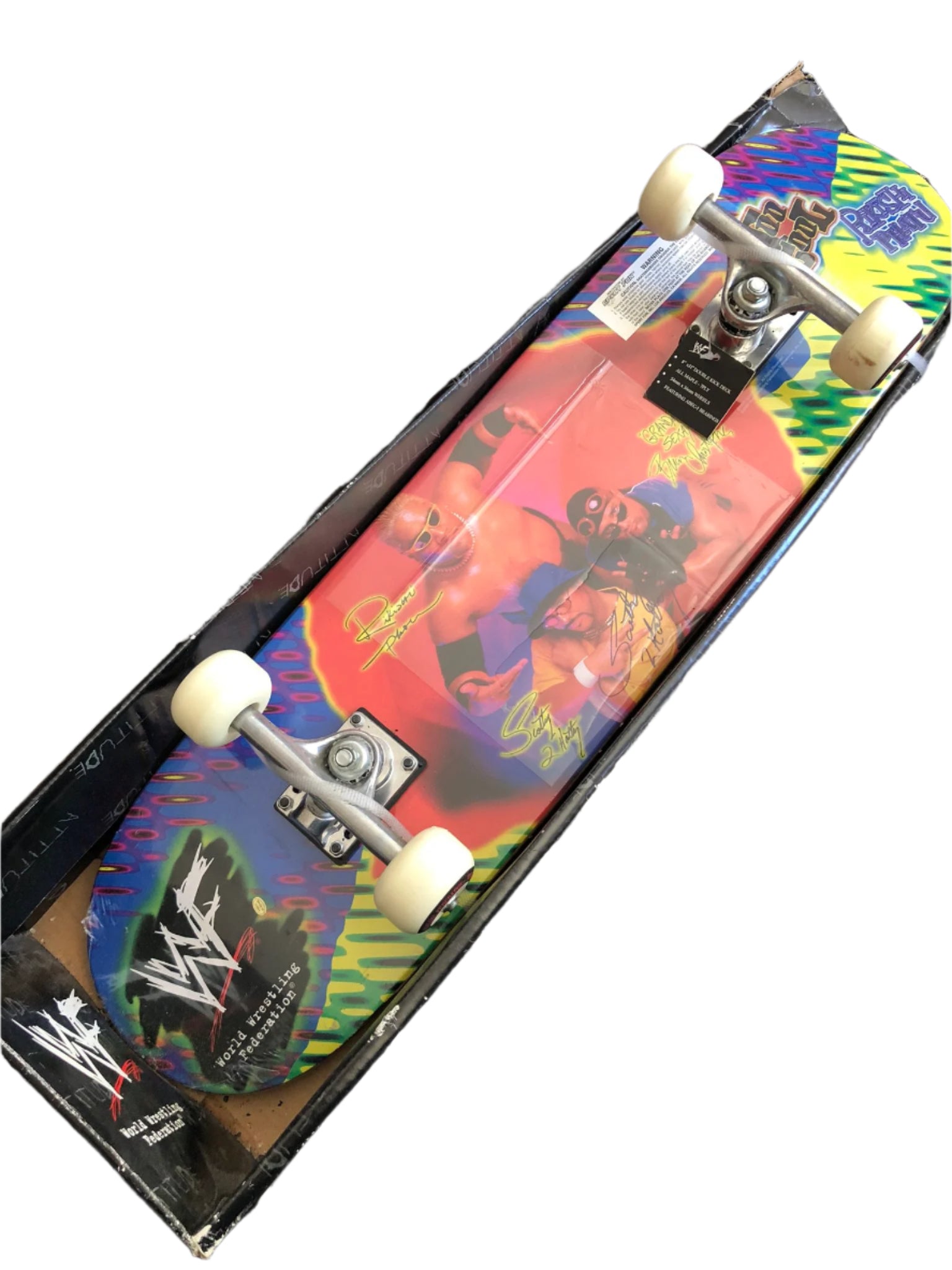 WWF Rikishi Too Cool Skateboard – PW Catalog