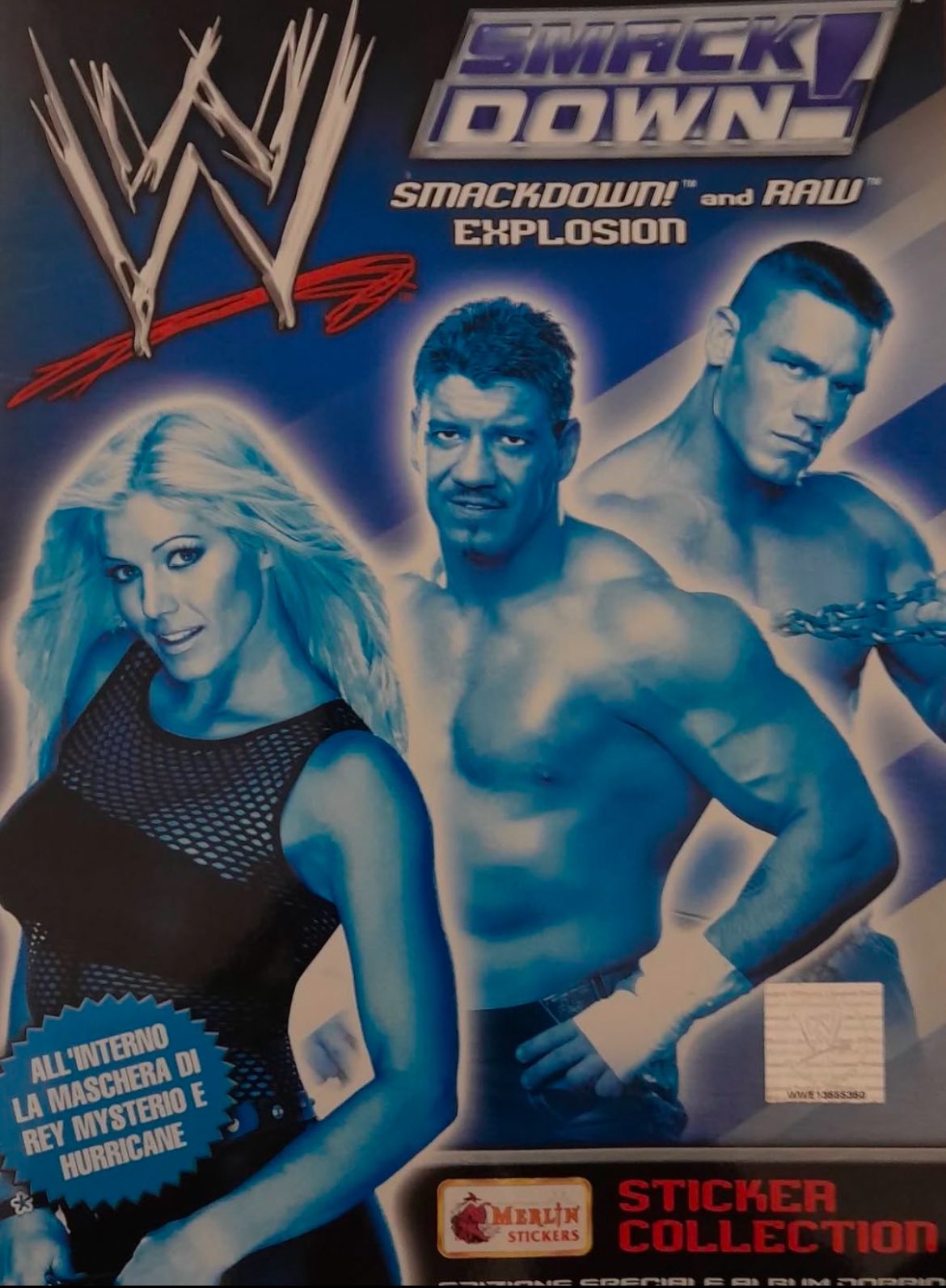 WWE Smackdown Stickers Album 2004 From Italy – PW Catalog