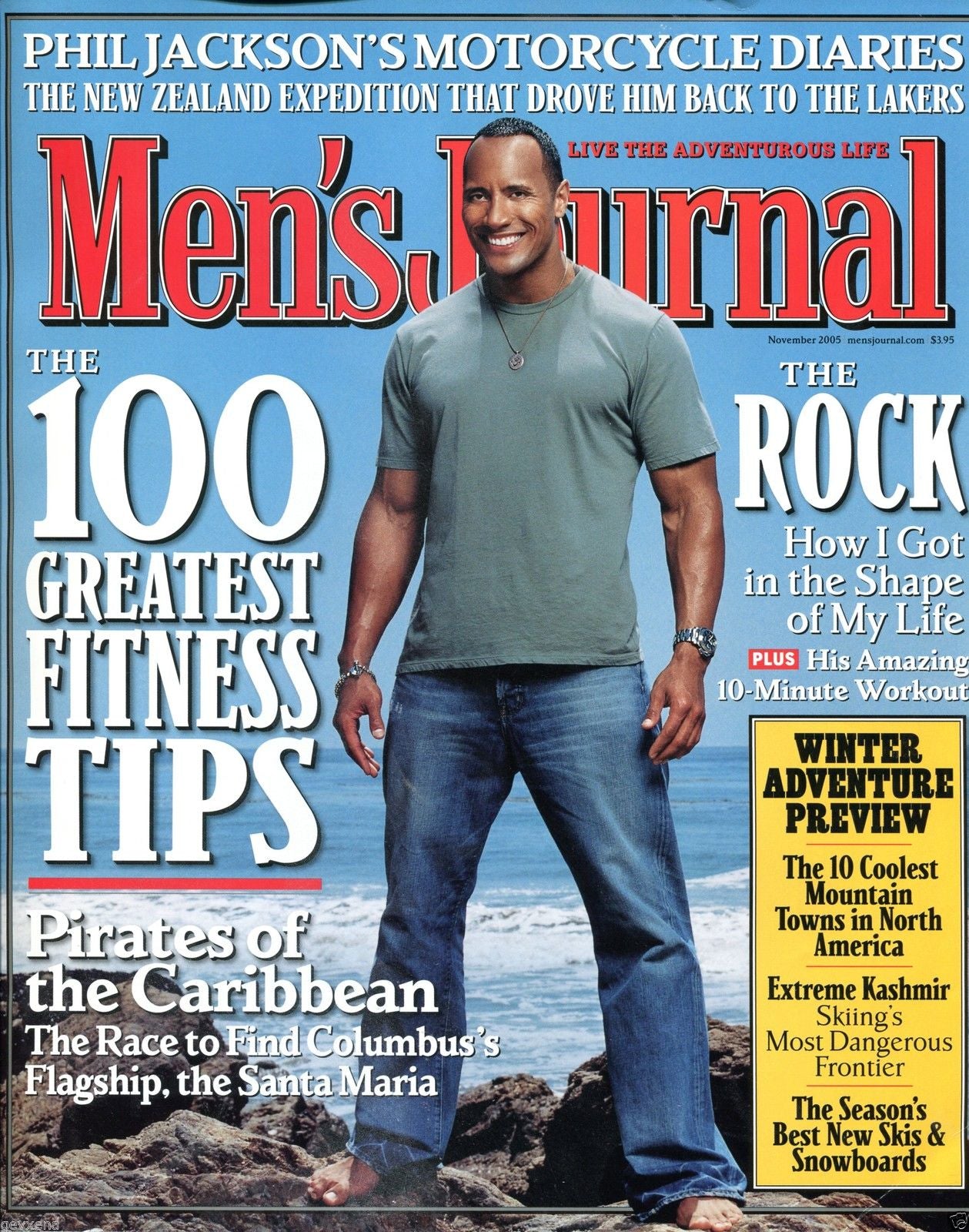 Men's Journal Magazine November 2005 – PW Catalog
