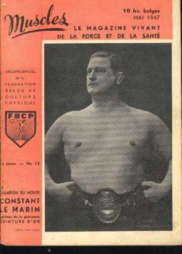 Muscles Magazine May 1947 From Belgium – PW Catalog