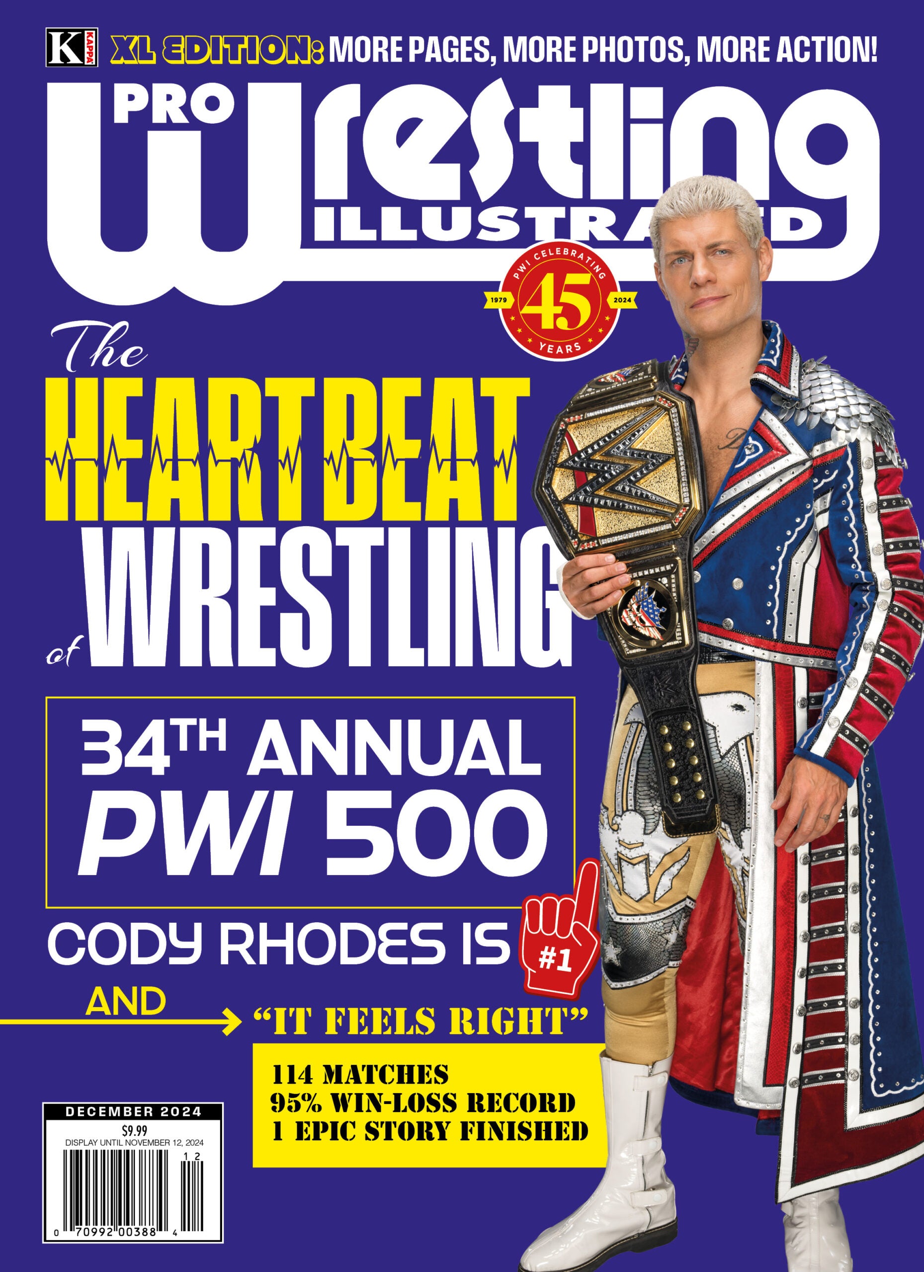 Pro Wrestling Illustrated December 2024 – PW Catalog
