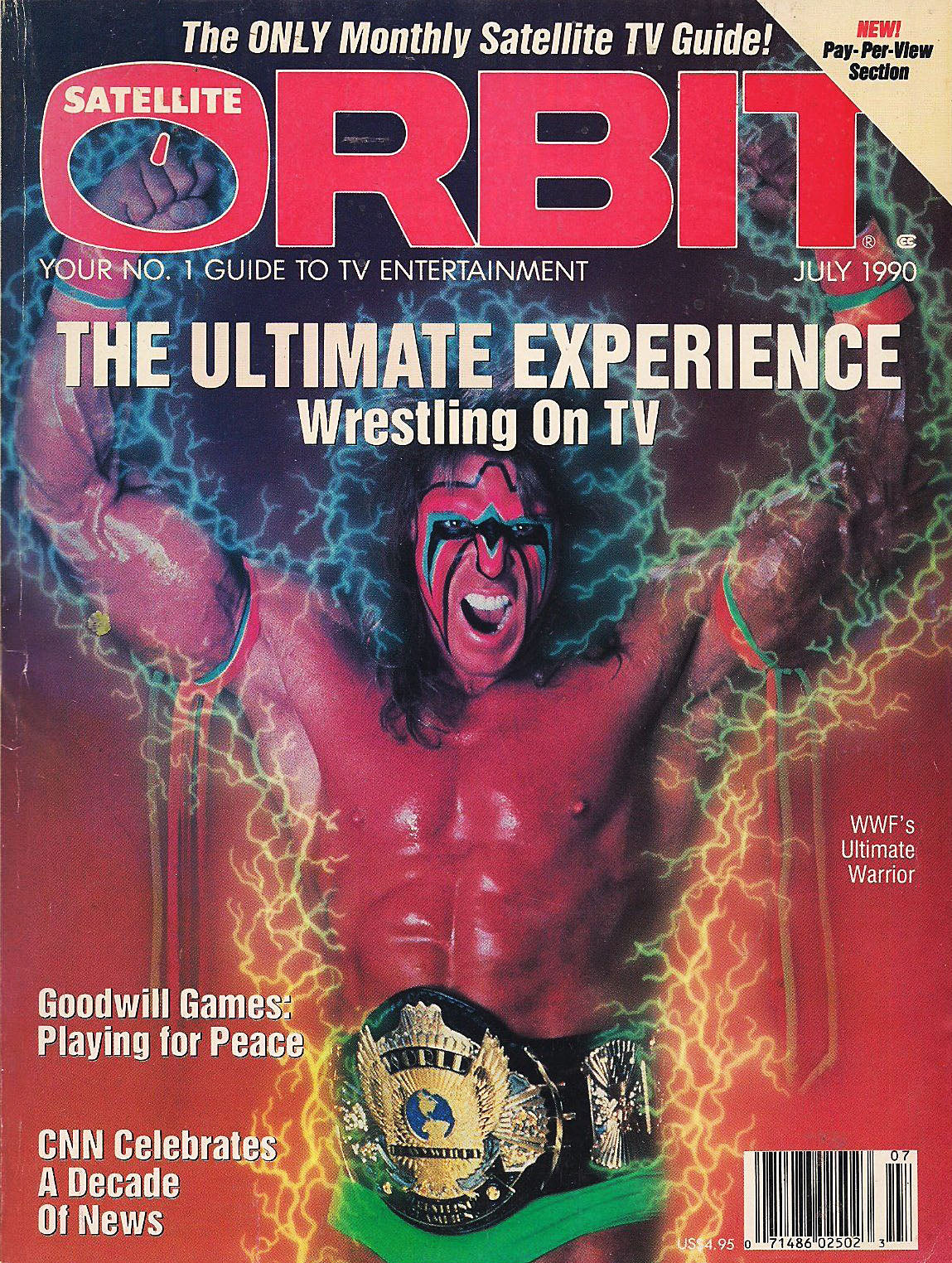 Satellite Orbit July 1990 The Ultimate Warrior – PW Catalog