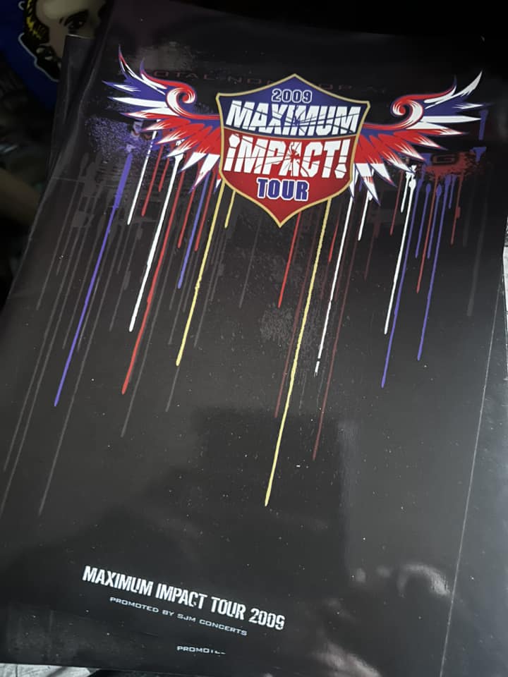 TNA Maximum Impact 2009 Tour program – PW Catalog