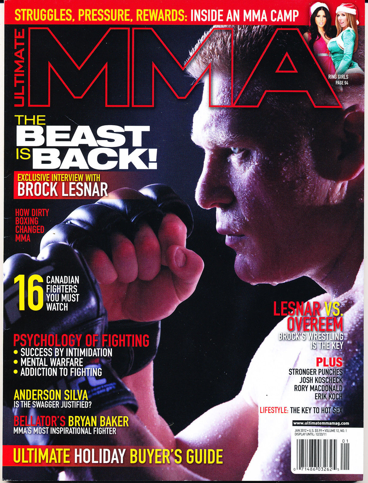 Ultimate MMA Magazine January 2012 – PW Catalog