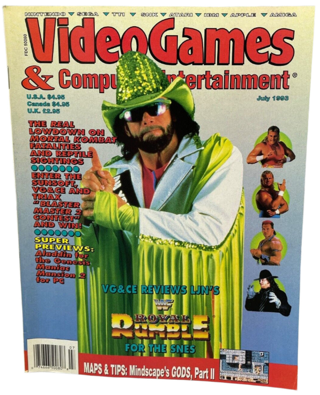 Videogames & Computer Entertainment Magazine July 1993 – PW Catalog