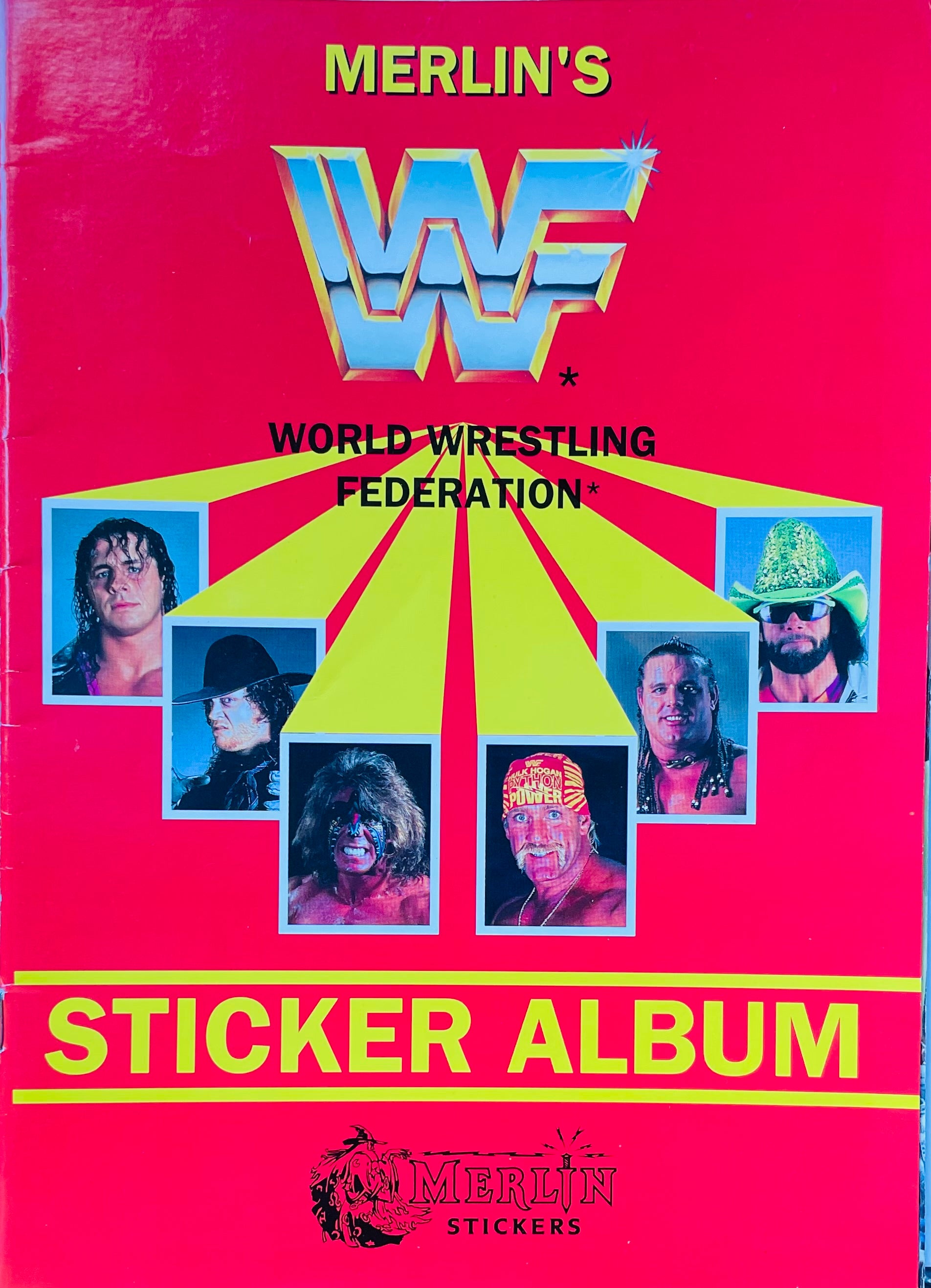 WWF Stickers Album 1991 From Germany – PW Catalog