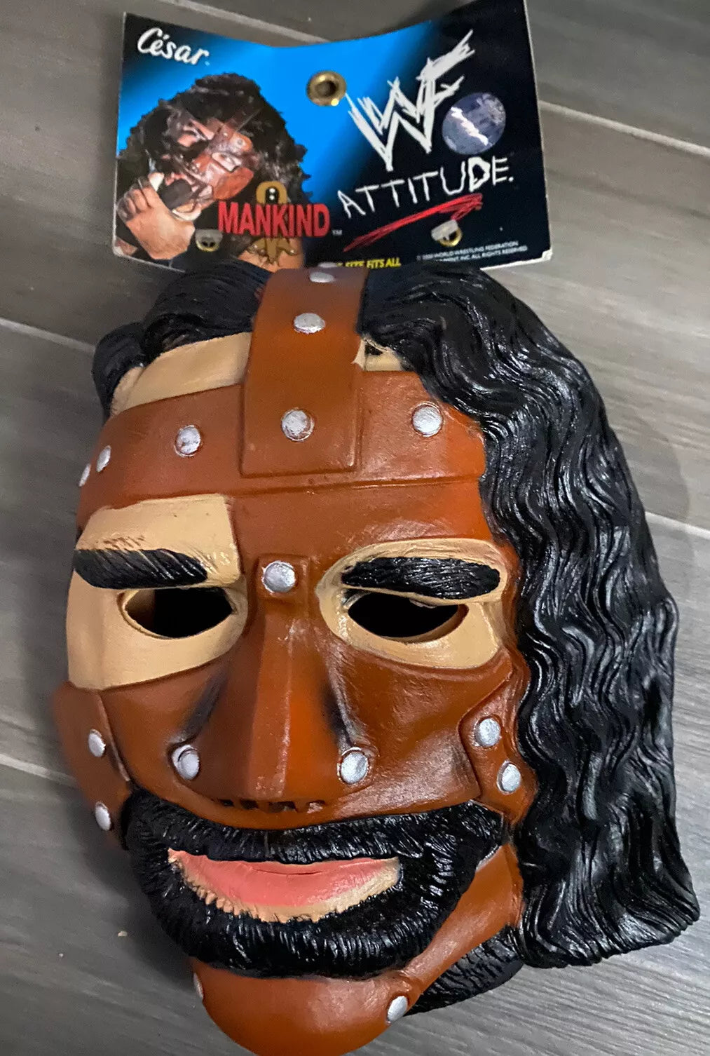 WWF MANKIND Mask by Cesar 1999 – PW Catalog