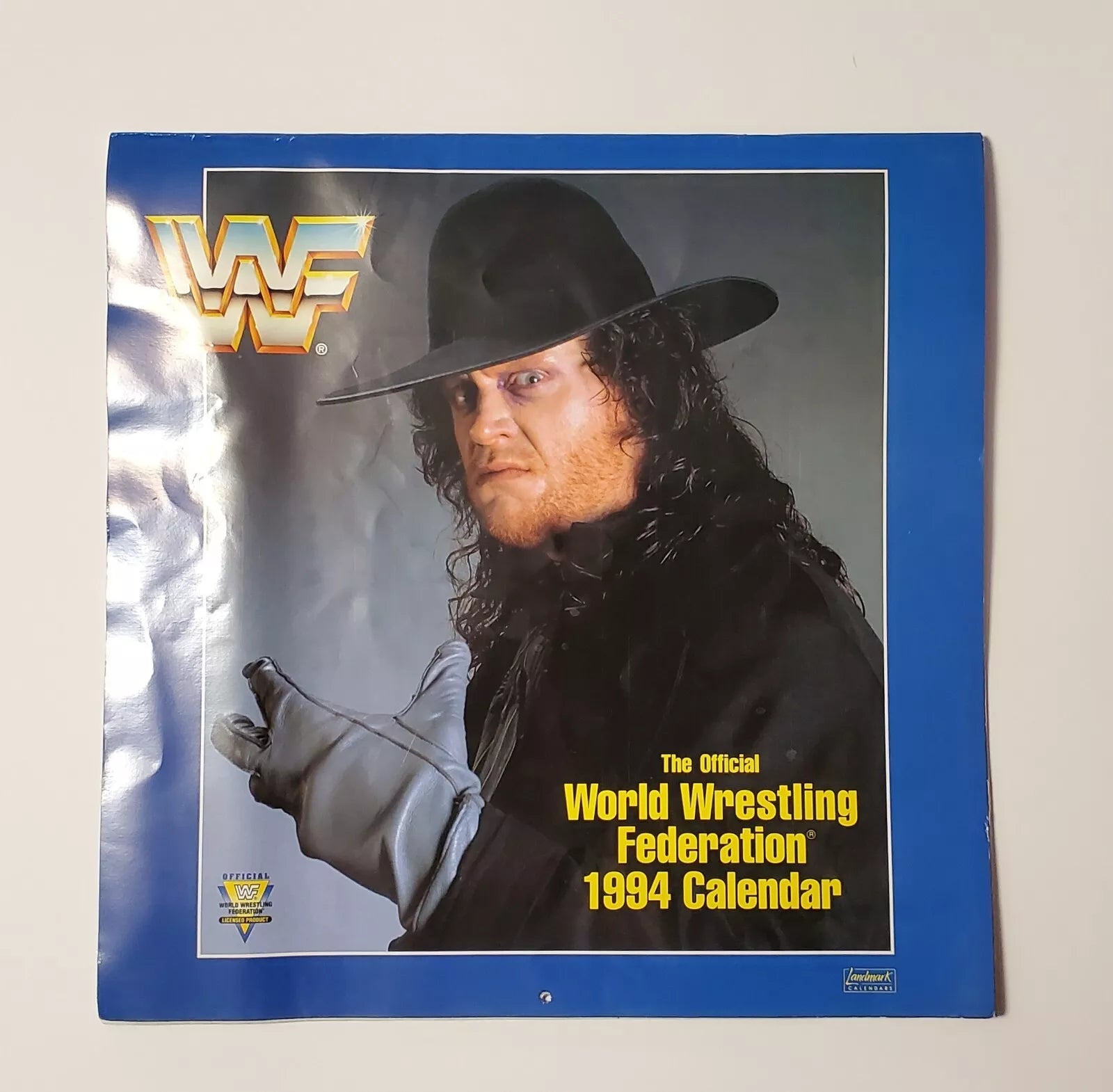 1994 WWF Calendar Undertaker – PW Catalog
