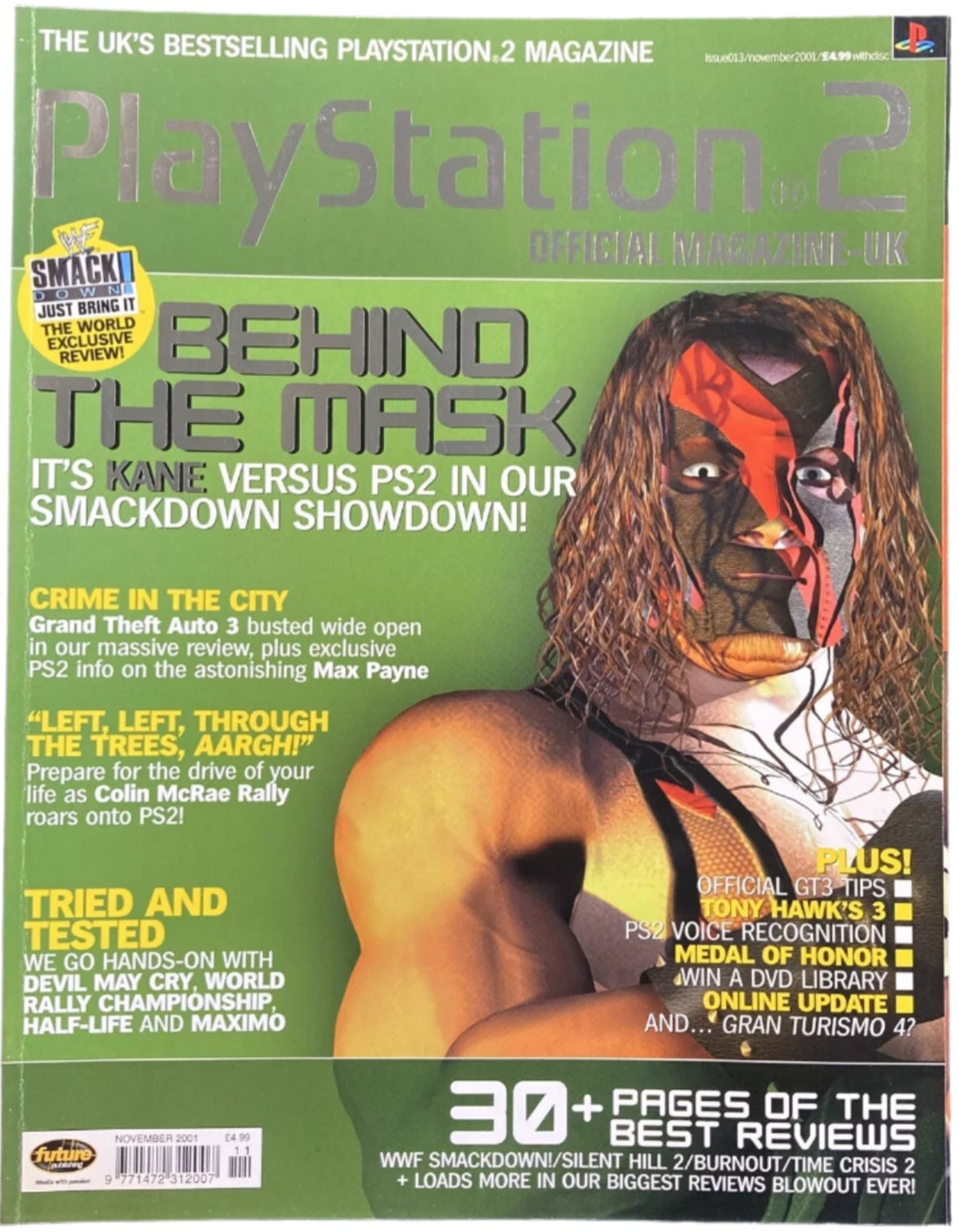 PlayStation 2 Official Magazine 2001 From The United Kingdom – PW Catalog