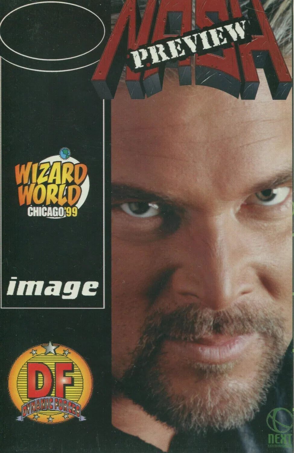 Kevin Nash Comic Book 1999 Preview Wizard Comic Chicago – PW Catalog