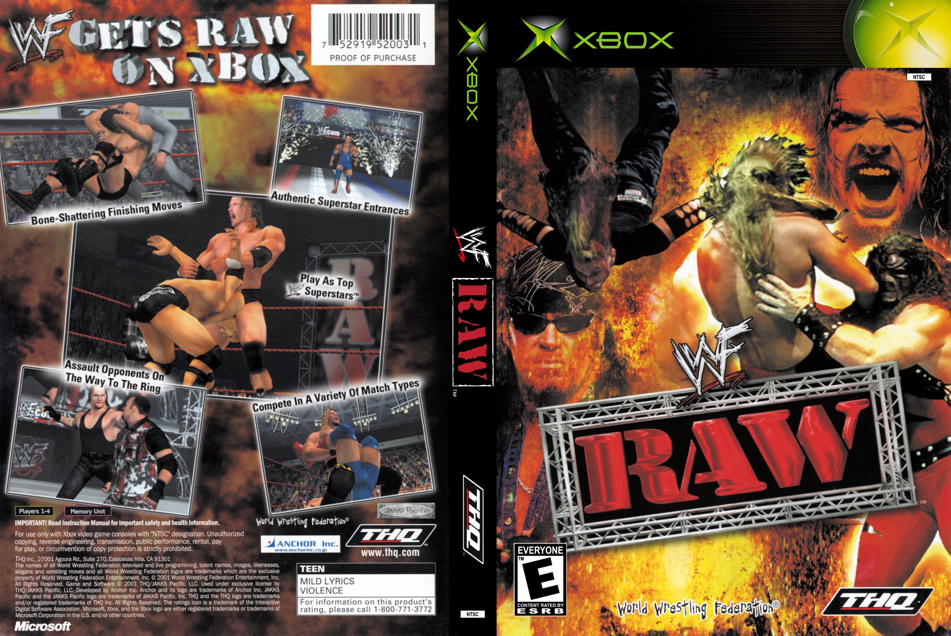 WWE Raw [XBox] – PW Catalog