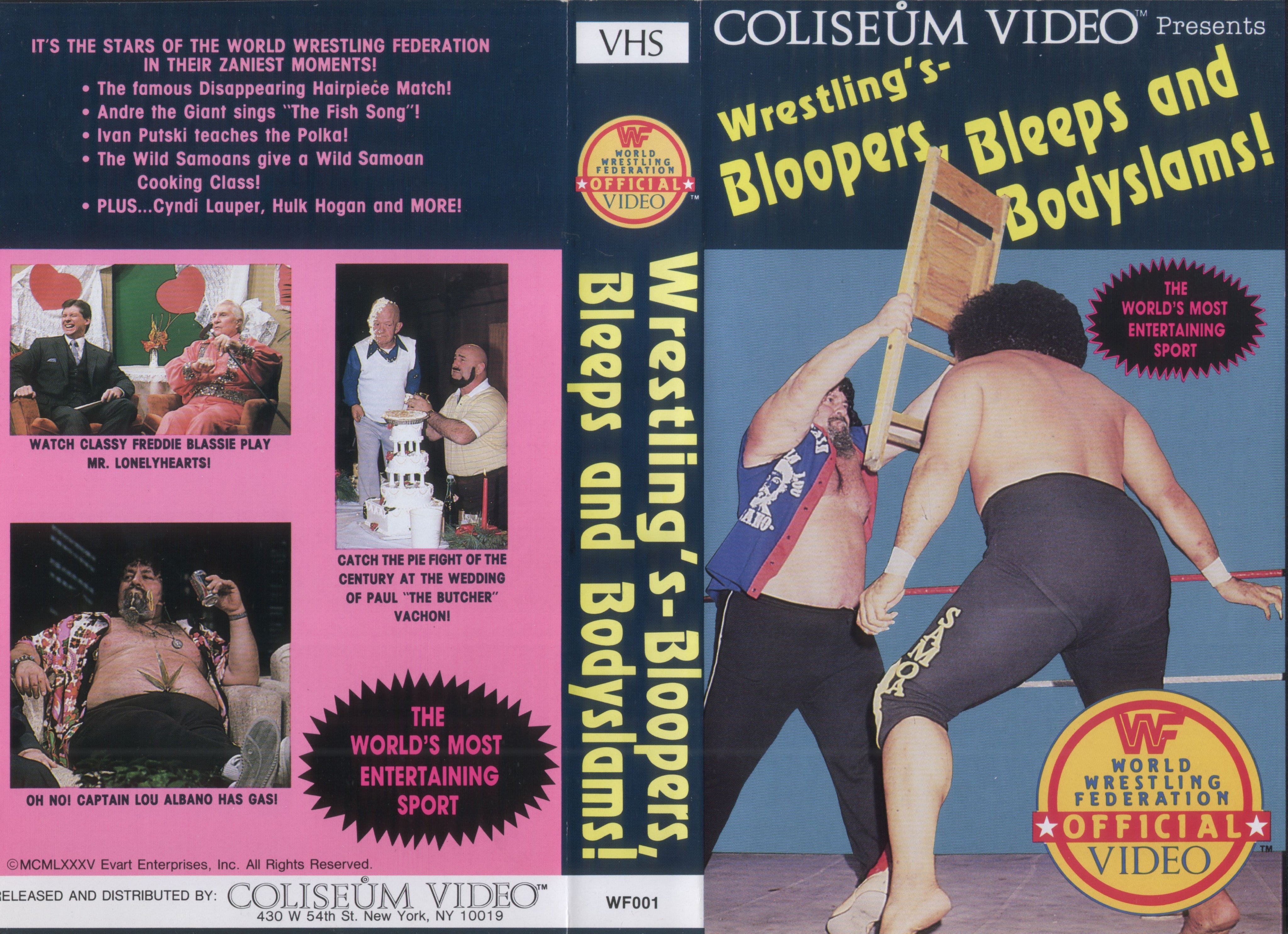 wrestlings bloopers bleeps and bodyslams – PW Catalog