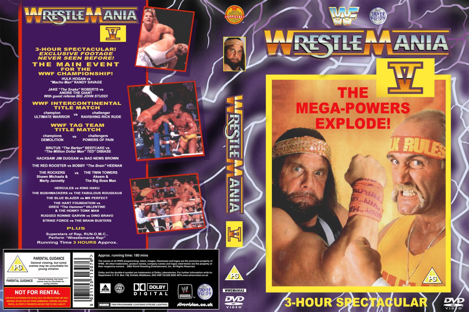 Wrestlemania v – PW Catalog