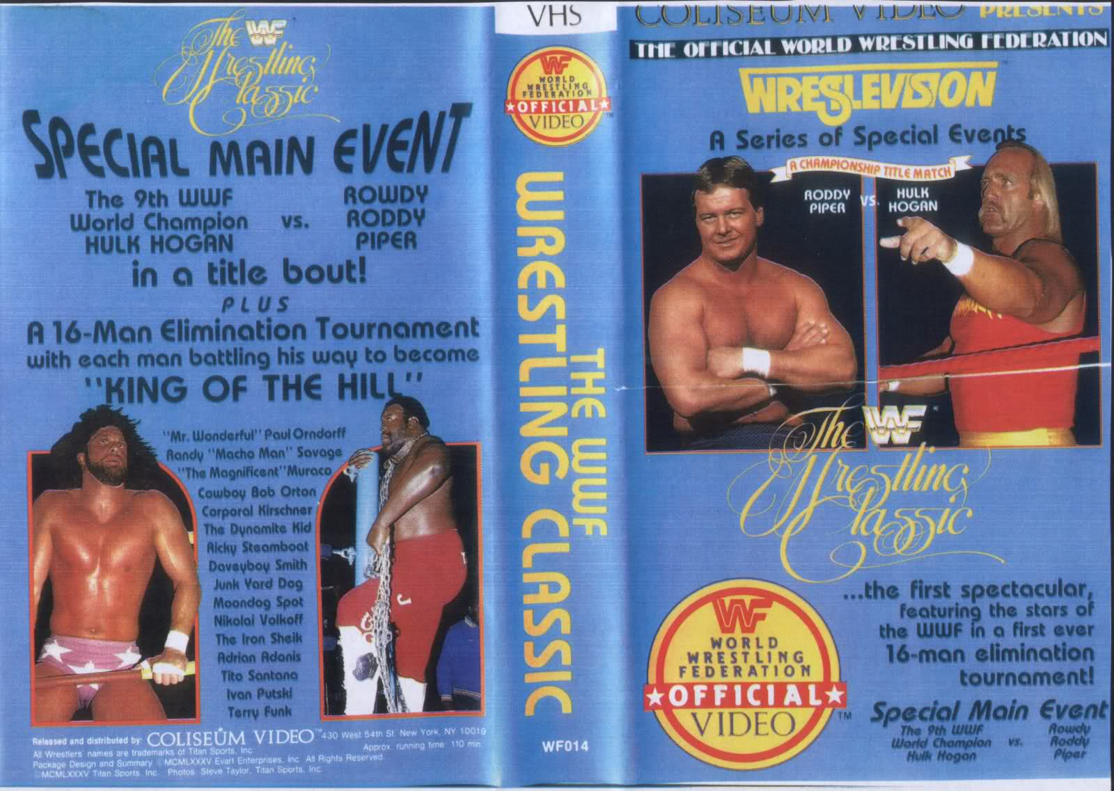 the wwf wrestling clasic – PW Catalog
