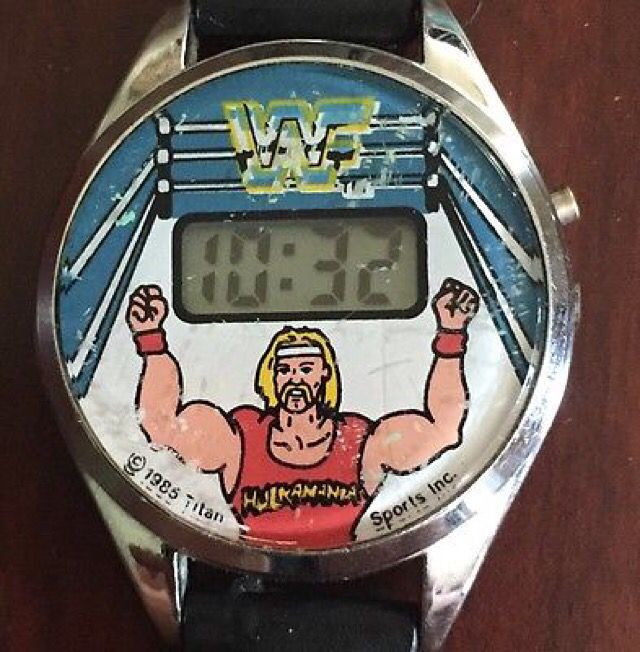 1985 WWF Hulk Hogan watch – PW Catalog