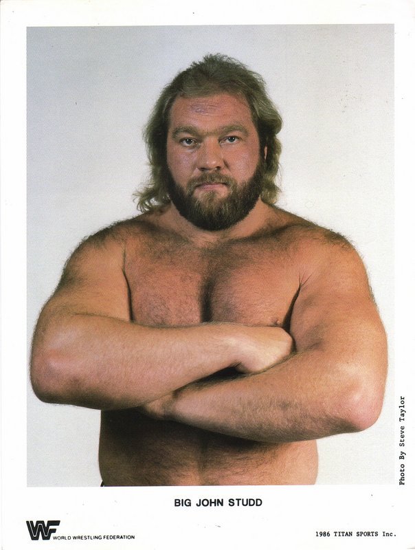1986 Big John Studd color – PW Catalog