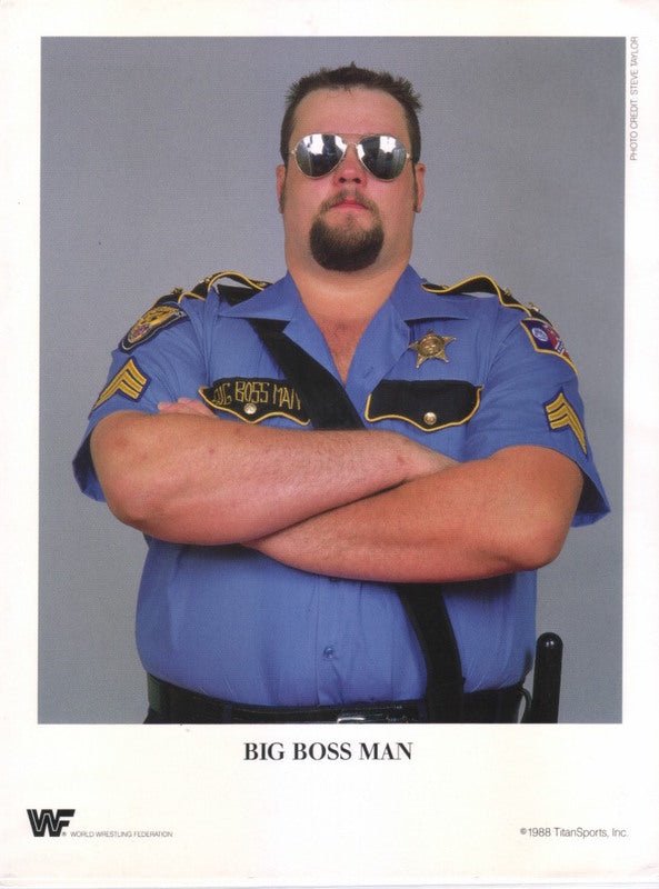1988 Big Boss Man color – PW Catalog
