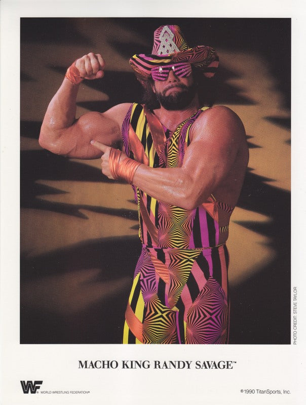 1990 Macho King Randy Savage color – PW Catalog