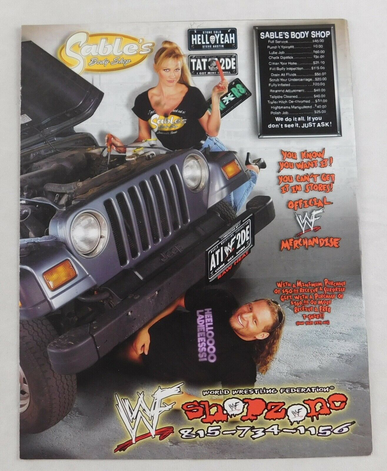 WWF Catalog 1998 – PW Catalog