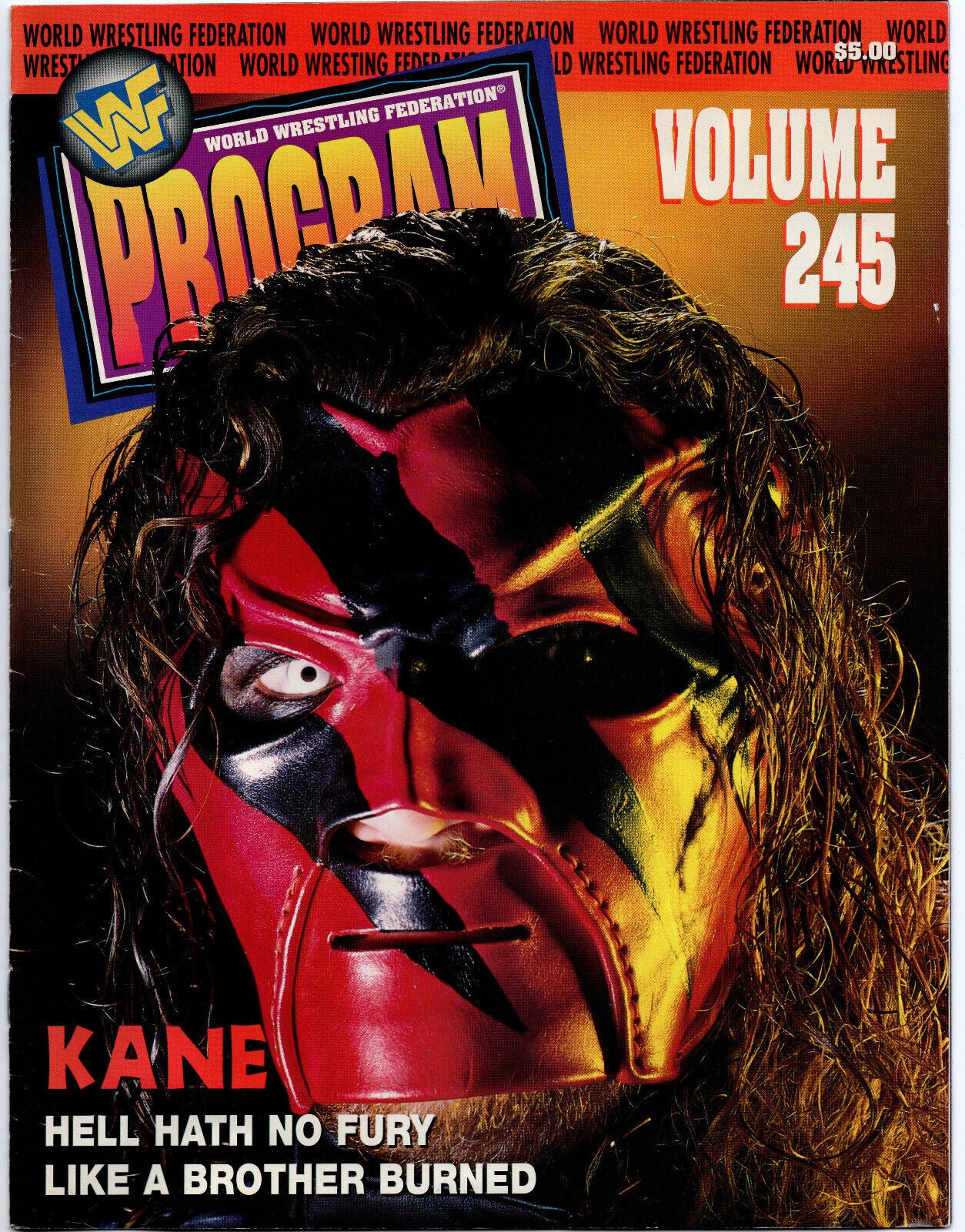 WWF Wrestling Program Volume 245 – PW Catalog