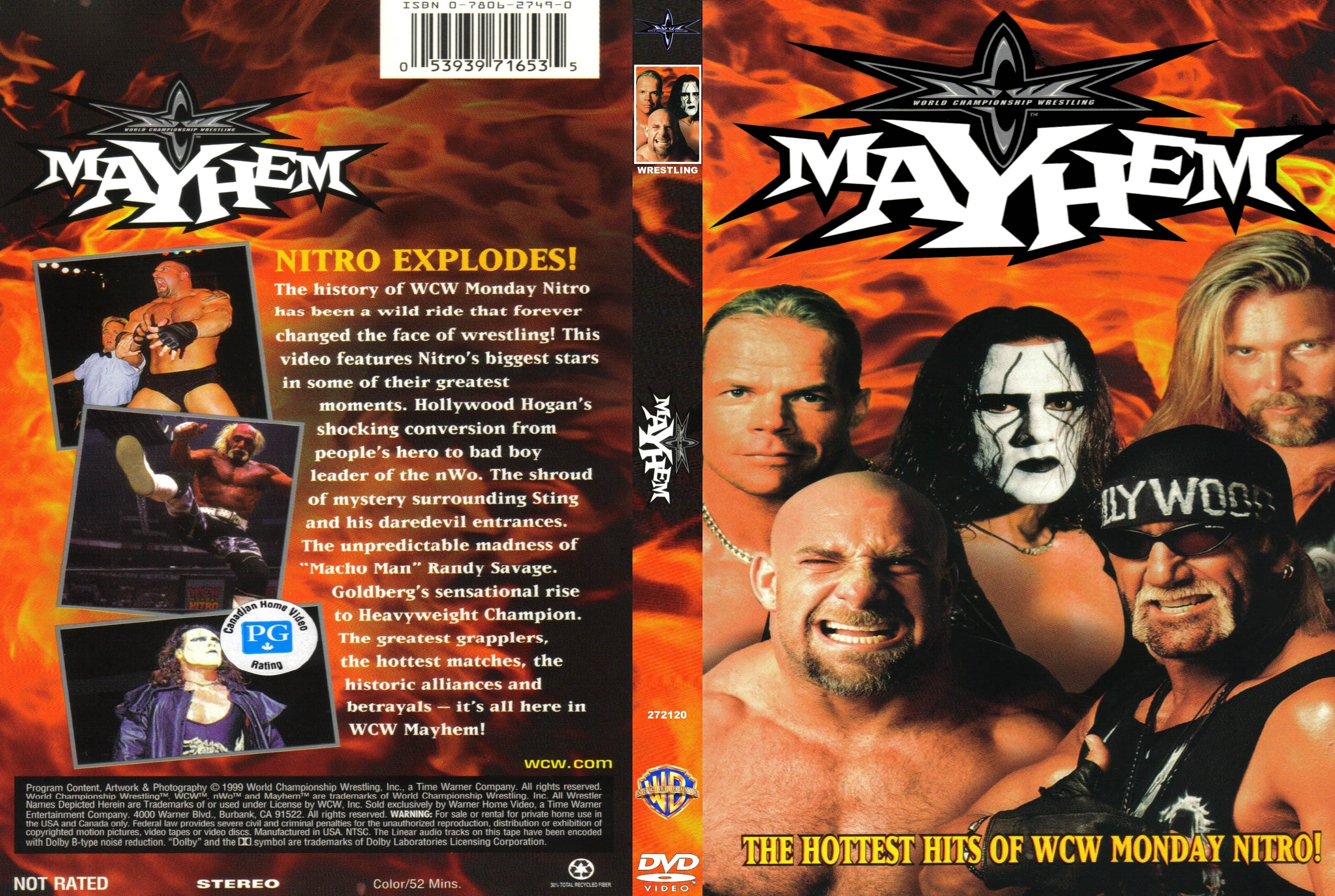mayhem - the hottest hits of wcw monday nitro – PW Catalog