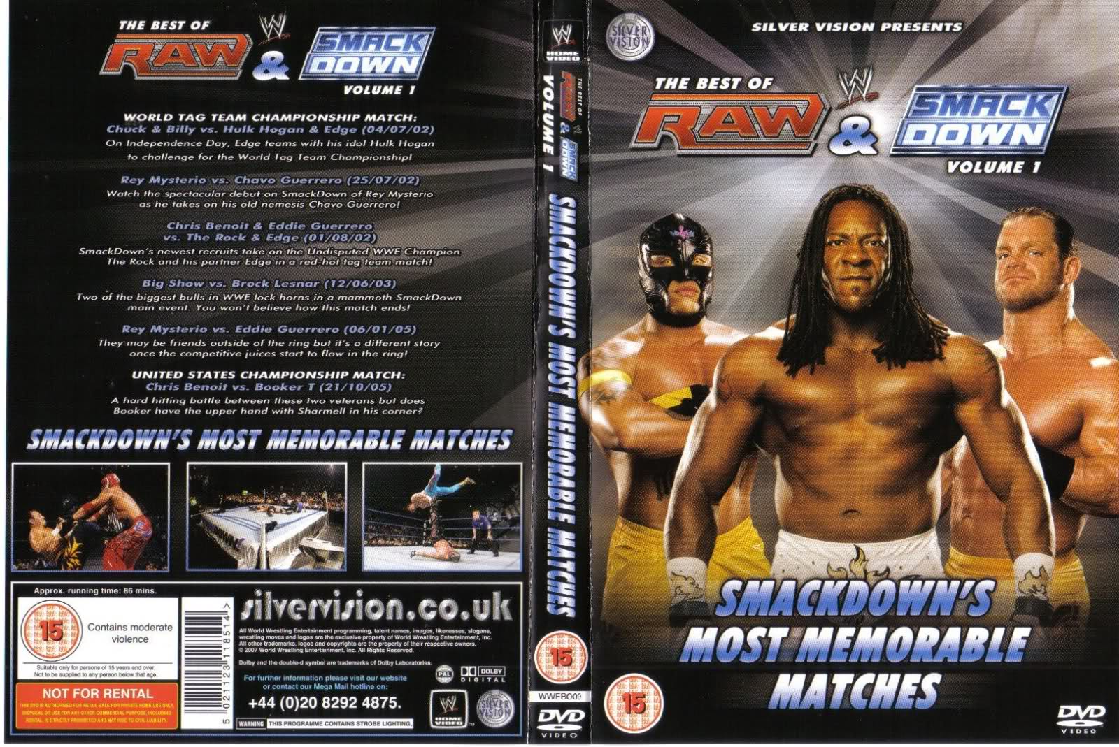 the best of raw smackdown volume 1 smackdowns most memorable matches ...
