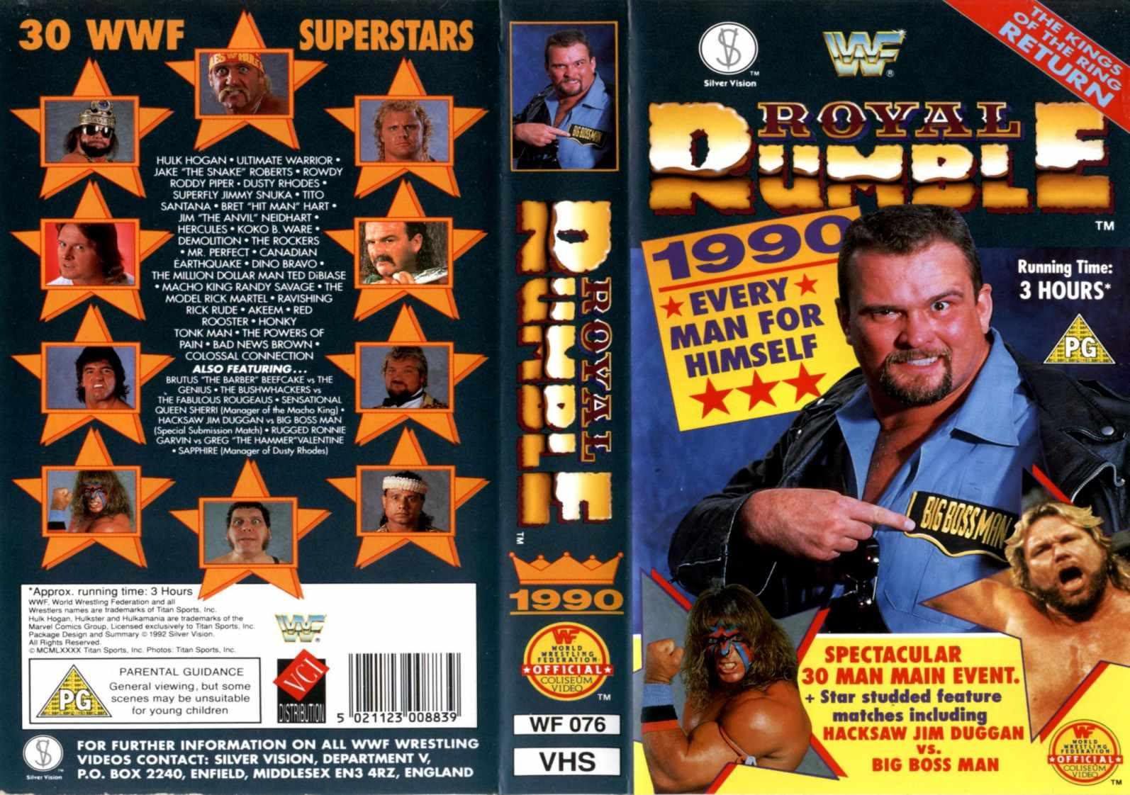 royal rumble 1990 – PW Catalog