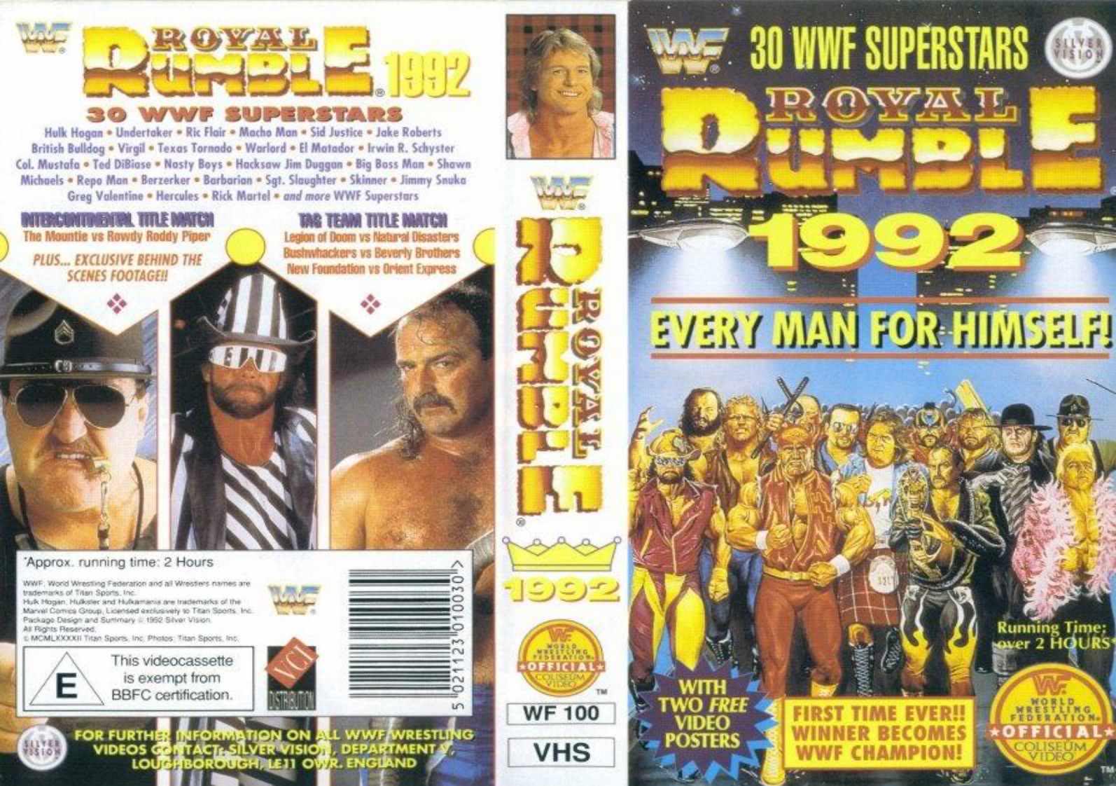 royal rumble 1992 – PW Catalog