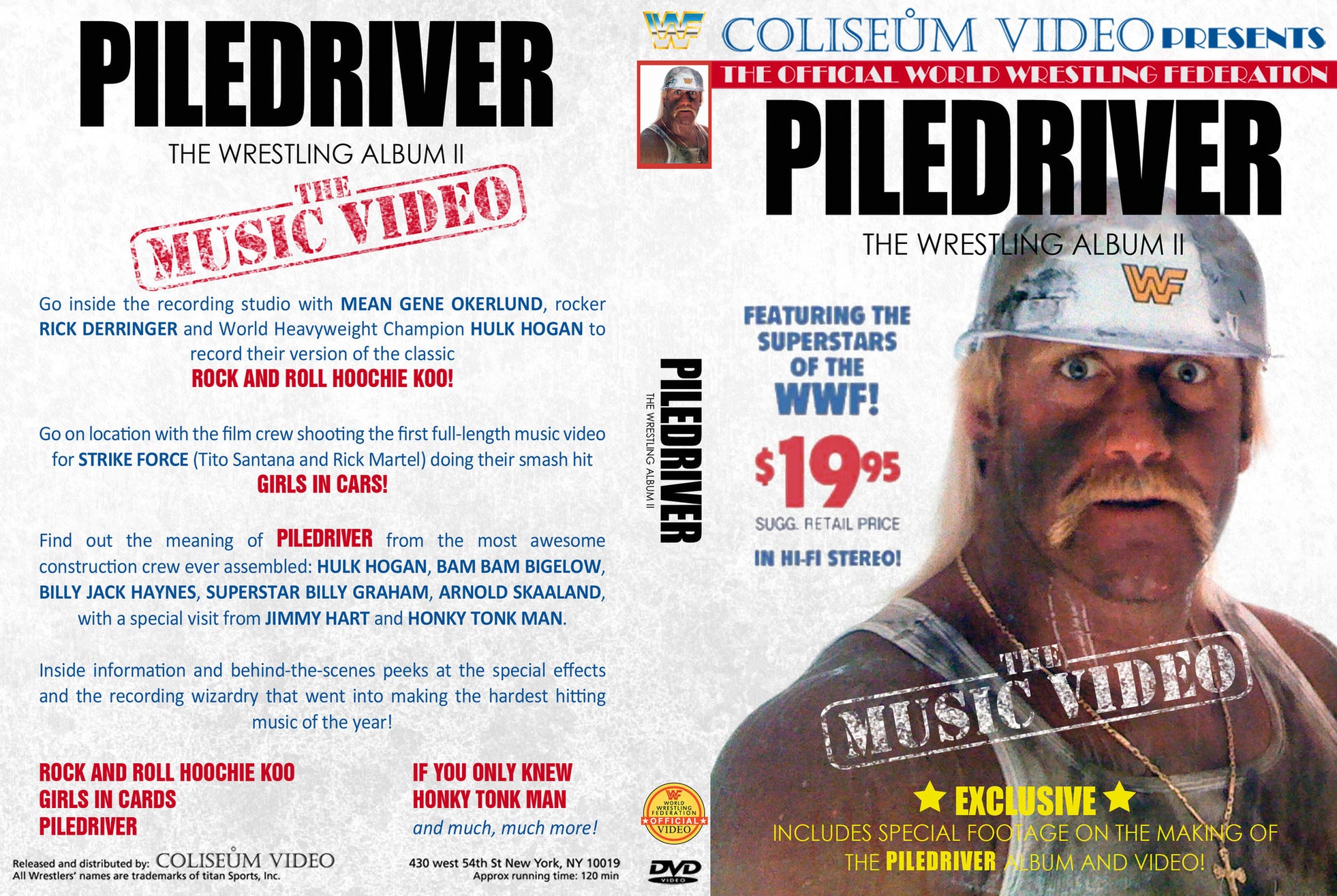 piledriver the wrestling album ii – PW Catalog
