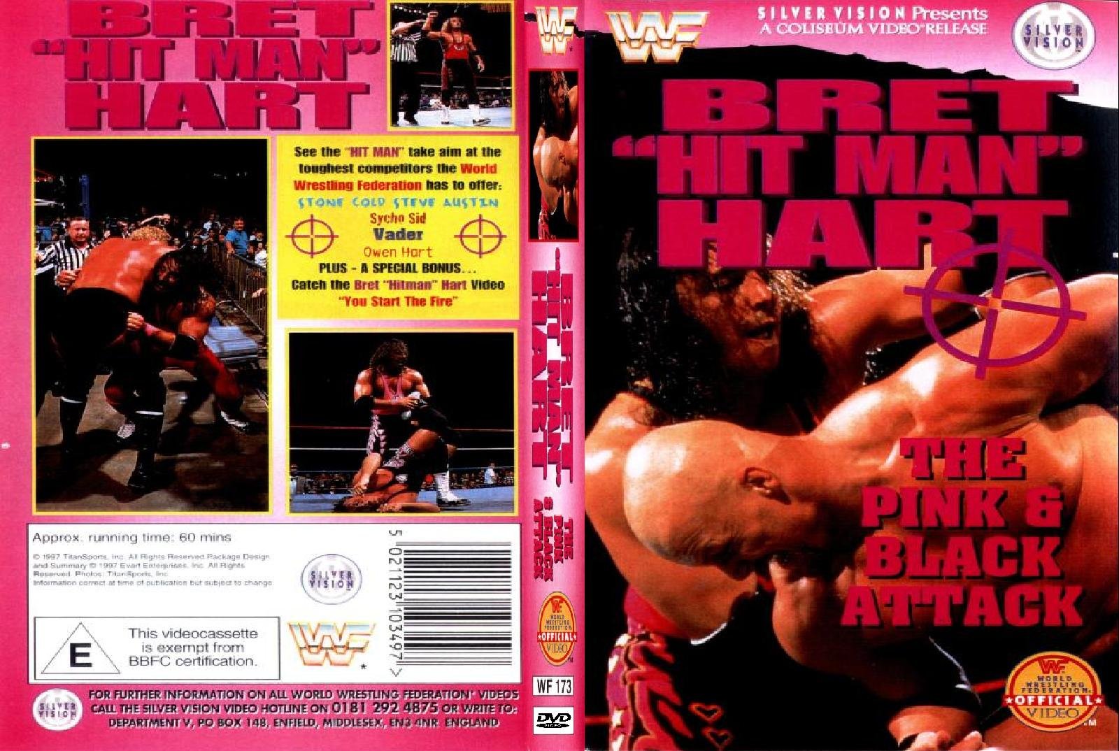 bret hitman hart the pink black attack – PW Catalog