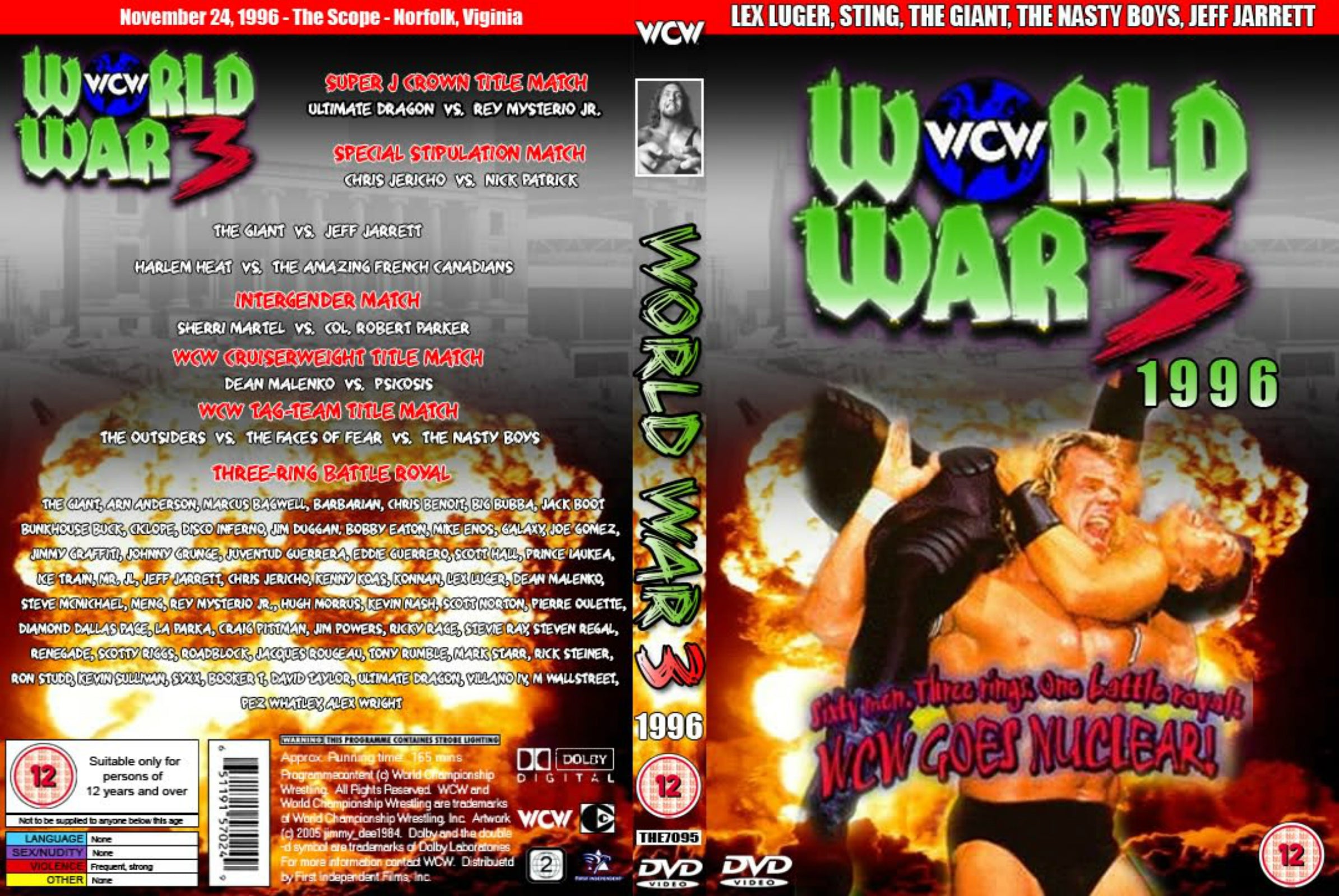 WCW DVDs and videos – PW Catalog