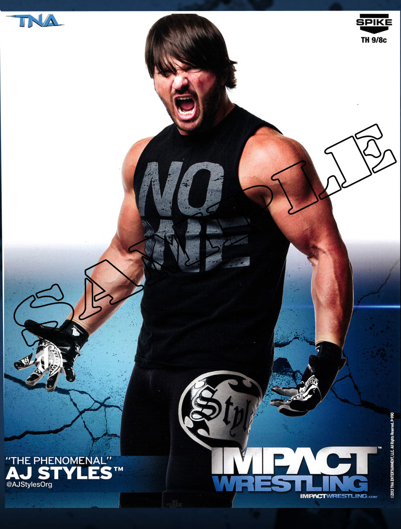AJ Styles No One Photo – PW Catalog