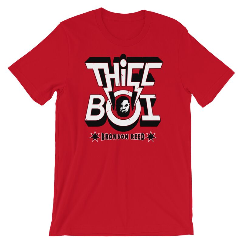Bronson Reed Thicc Boi Authentic T-Shirt – PW Catalog