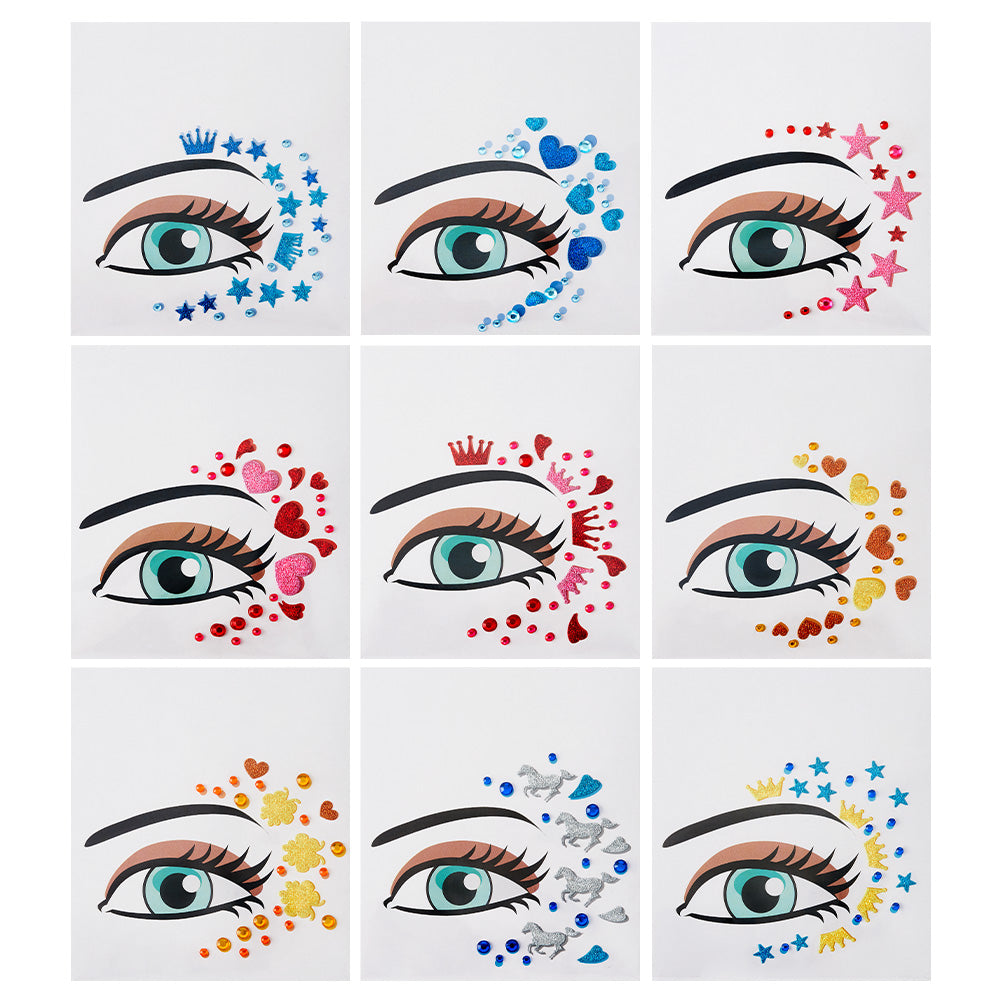 Charlotte Eye Flair Decals (9 Pack) – PW Catalog