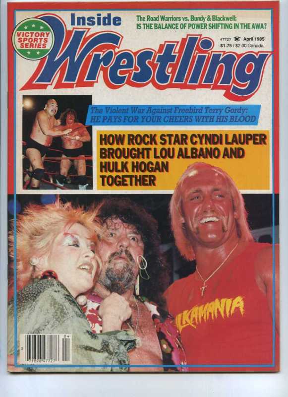 Inside Wrestling April 1985 – PW Catalog