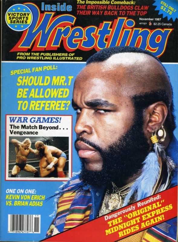 Inside Wrestling November 1987 – PW Catalog