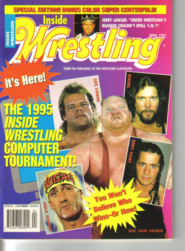 Inside Wrestling April 1995 – PW Catalog