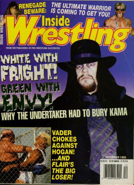 Inside Wrestling December 1995 – PW Catalog
