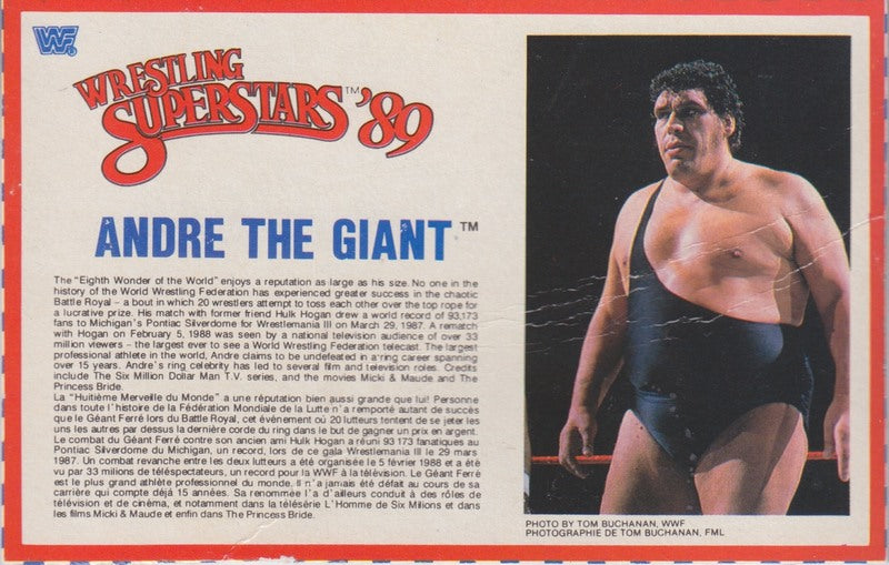Andre The Giant Series 6 (Black Card) – PW Catalog