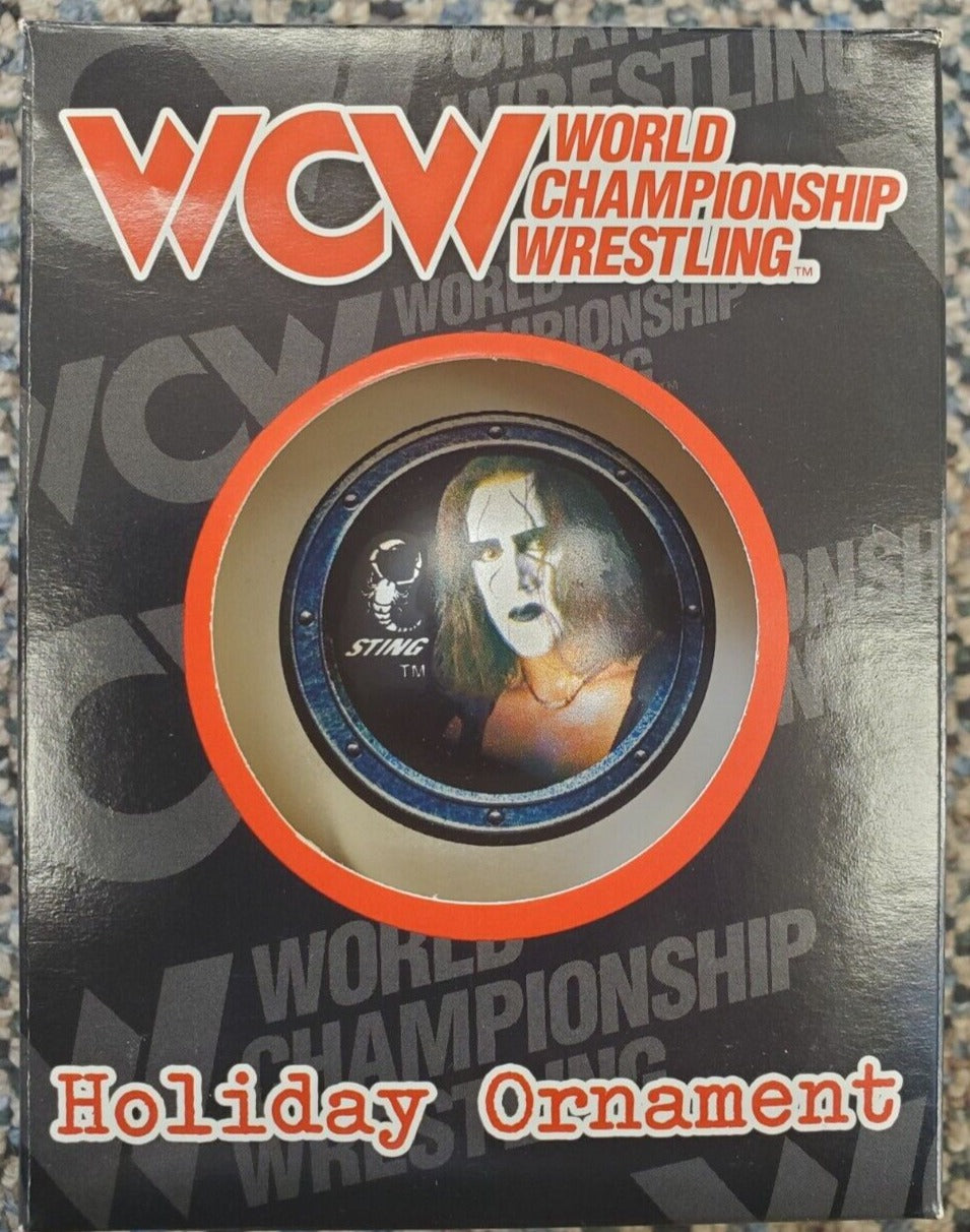Sting Christmas Ornament WCW 1998 – PW Catalog